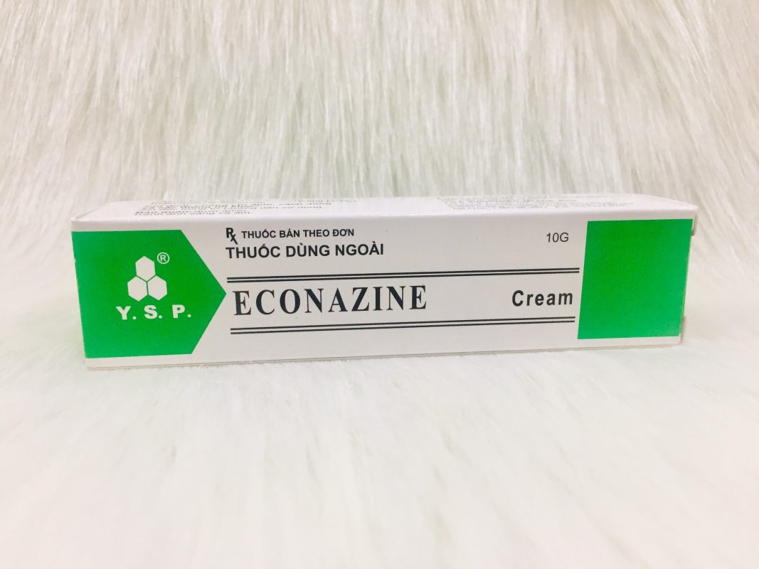 ECONAZIN – Cream trị nấm da tuýp 10g – KhoeVaDepPharmacy