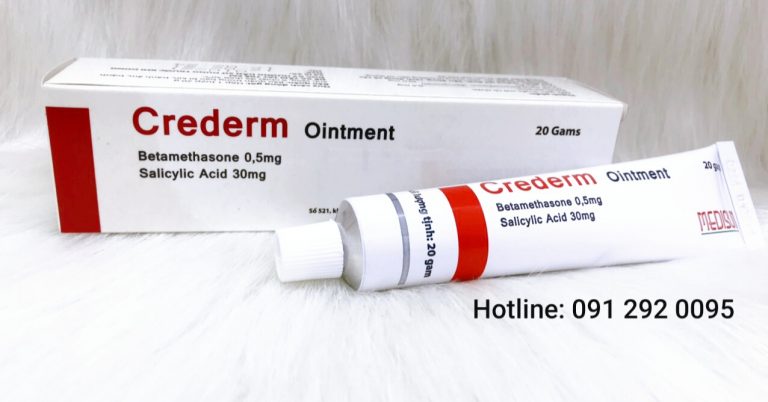 CREDERM OINTMENT – Thuốc điều trị viêm da, vảy nến, chàm, ngứa ...