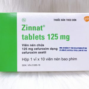 Zinnat 125, 250, 500 (Cefuroxime 125mg, 250mg, 500mg) – Nhà thuốc Khỏe ...