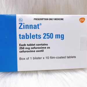 Zinnat 125, 250, 500 (Cefuroxime 125mg, 250mg, 500mg) – Nhà thuốc Khỏe ...