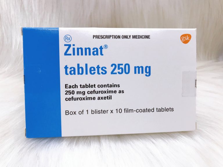Zinnat 125, 250, 500 (Cefuroxime 125mg, 250mg, 500mg) – KhoeVaDepPharmacy