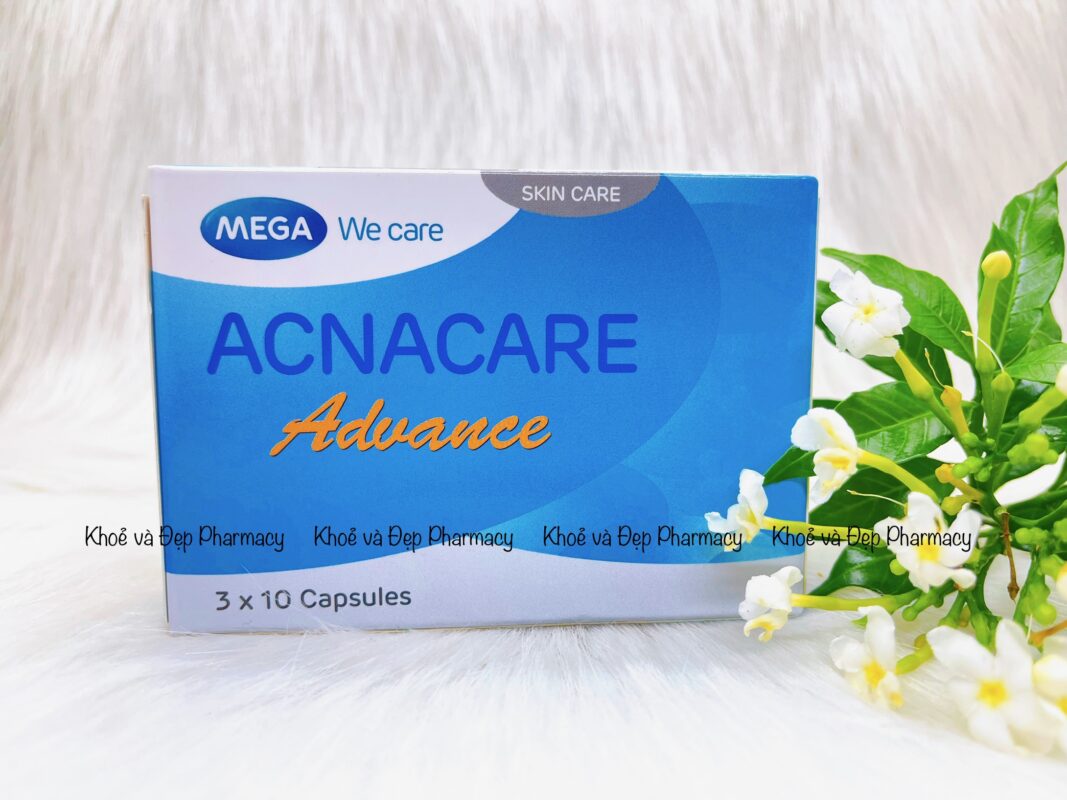 ACNACARE ADVANCE – Viên uống hỗ trợ làm giảm tiết bã nhờn, giảm mụn ...
