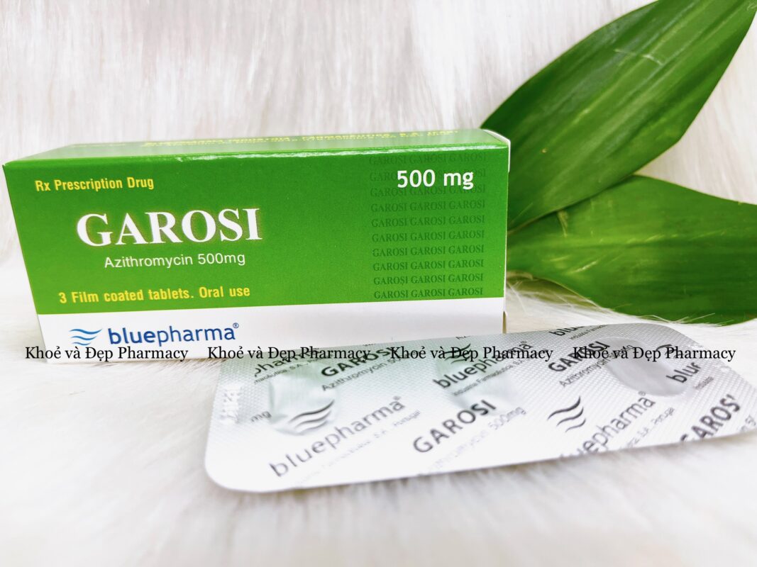 GAROSI (Azithromycin 500mg) – Kháng sinh điều trị nhiễm khuẩn ...