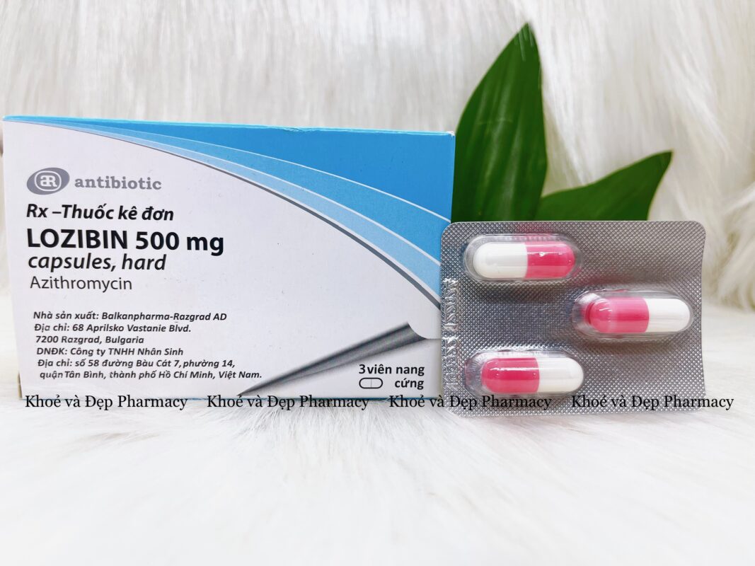 LOZIBIN 500MG – Thuốc điều trị nhiễm khuẩn hiệu quả của Bulgaria ...